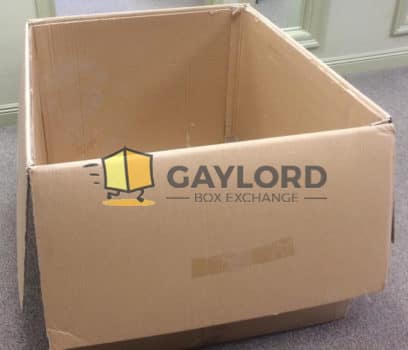 3 Wall - 48 x 40 x 24″ - Ann Arbor, MI. 48106 - The Gaylord Box Exchange